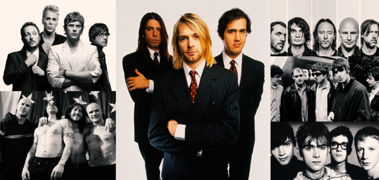 12 บทเพลงร็อคแห่งยุค 90s ที่อยู่ในความทรงจำของคุณ » Unlockmen