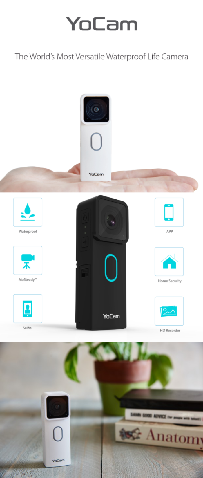 YoCam กล้องจิ๋วกันน้ำได้ อีกมุมมองที่จะทำให้การถ่ายภาพของคุณสนุกมาก ...