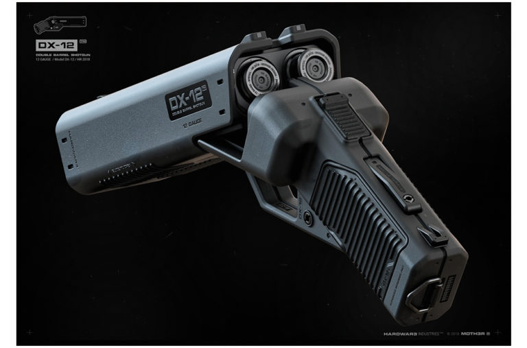 DX-12 ‘THE PUNISHER’ SNUBNOSE DOUBLE-BARRELED SHOTGUN CONCEPT » Unlockmen