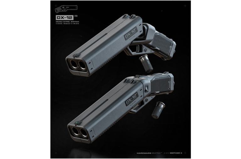 DX-12 ‘THE PUNISHER’ SNUBNOSE DOUBLE-BARRELED SHOTGUN CONCEPT » Unlockmen