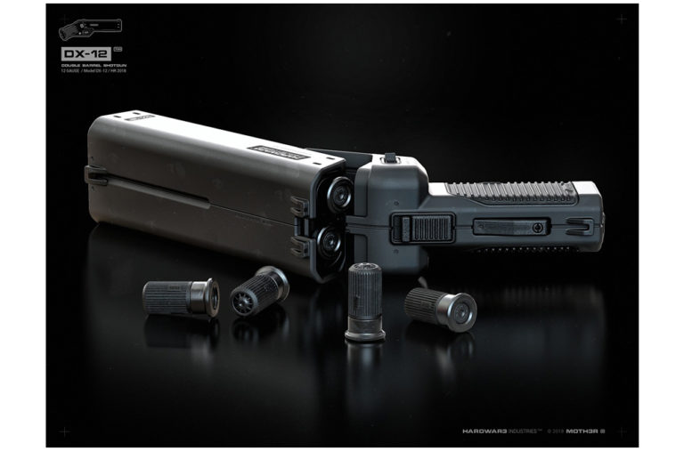 DX-12 ‘THE PUNISHER’ SNUBNOSE DOUBLE-BARRELED SHOTGUN CONCEPT » Unlockmen