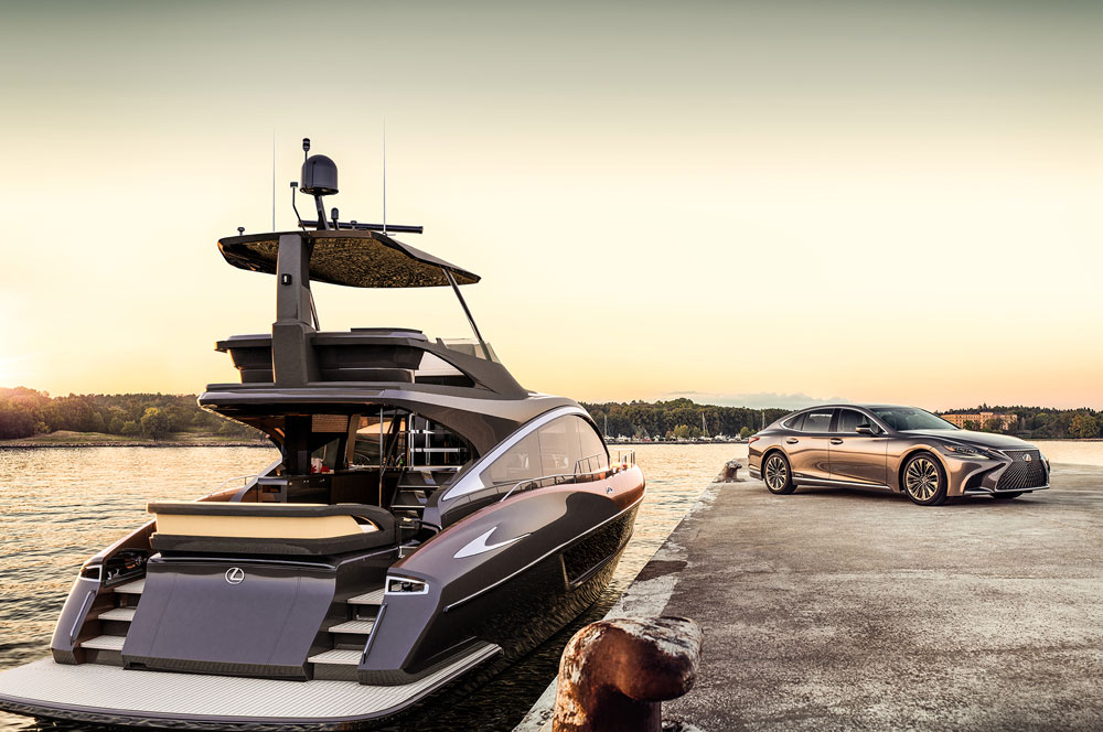 LEXUS LY 650 เรือยอร์ชสุดล้ำที่ถ่ายทอดความหรูหราจากงานคราฟต์มือทั้งลำ ...