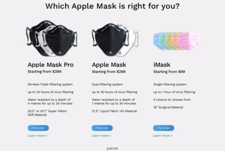 MASK PRO: จะเป็นอย่างไรถ้า APPLE มีโมเดลหน้ากากอนามัย กันได้ทั้งฝุ่นและ ...