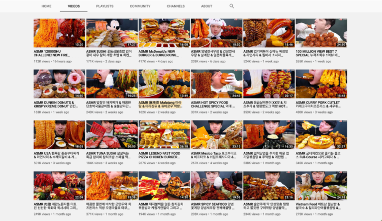 MUKBANG CHANNELS: รวมช่องกินโชว์สไตล์เกาหลี เอาใจหนุ่มขี้เหงาที่ไม่อยาก ...