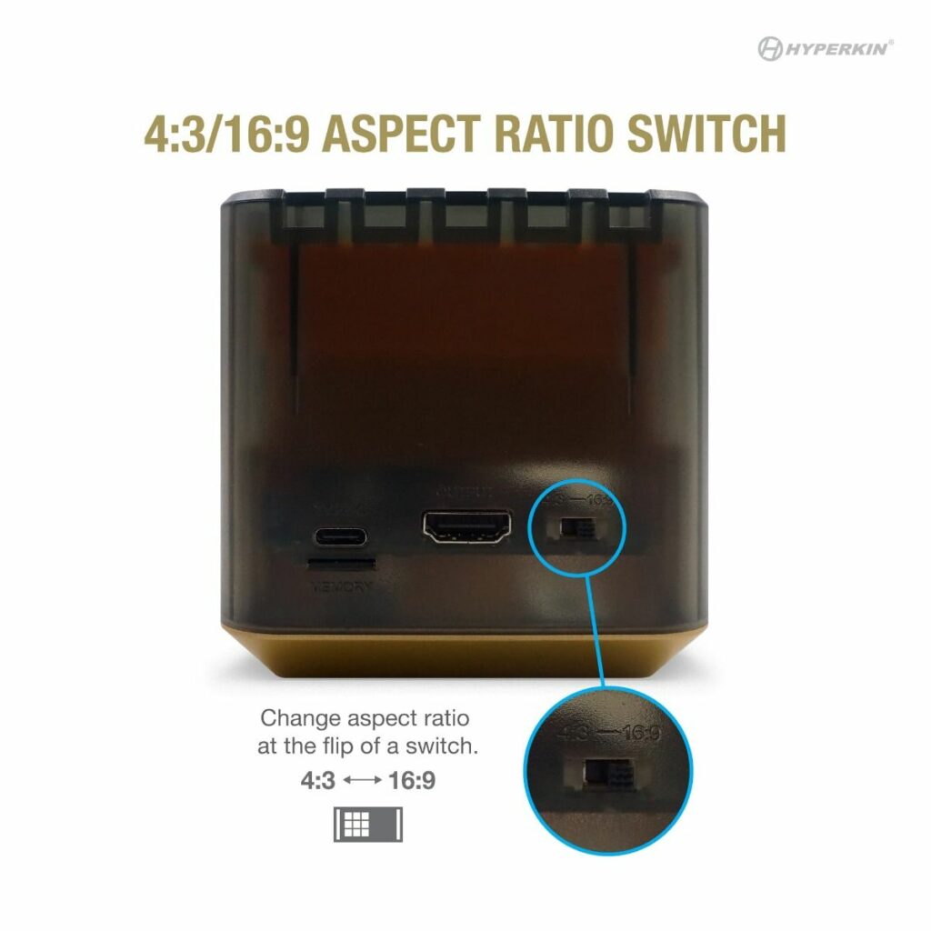 เอนจอยเกมบอยบนหน้าจอที่ใหญ่ยิ่งขึ้นด้วยเครื่องเล่นเกม HYPERKIN RETRON ...