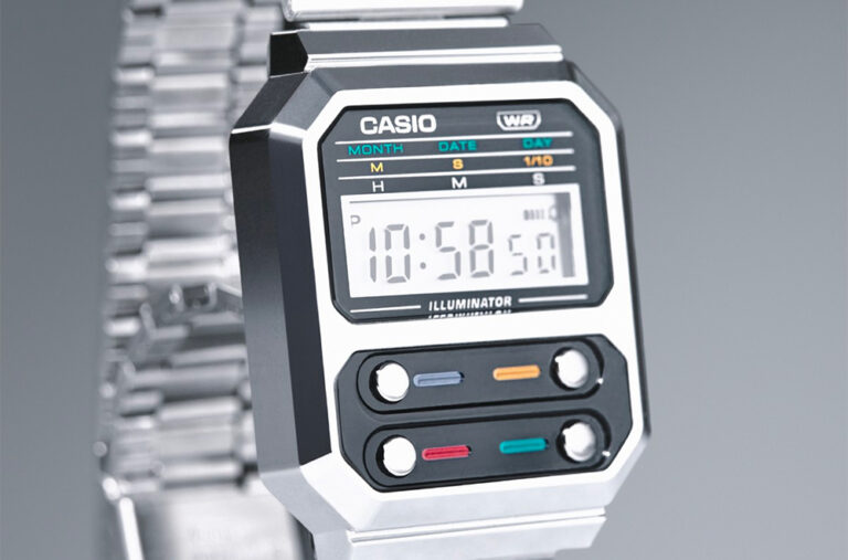 CASIO VINTAGE A100 SERIES ย้อนยุคเรือนเวลาคลาสสิคด้วย retro-futuristic ...