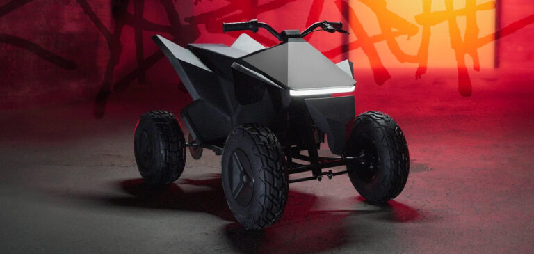TESLA CYBERQUAD FOUR-WHEEL ELECTRIC ATV FOR KIDS » Unlockmen