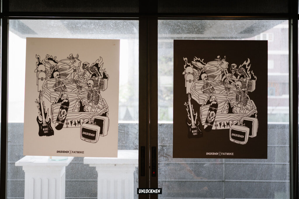 UNLOCKMEN X ARTIST 01 : โครงกระดูก ดนตรีพังก์ และเสื้อหนังของ FATMIKE ศิลปินที่เล่าทุกสิ่งอย่าง ...