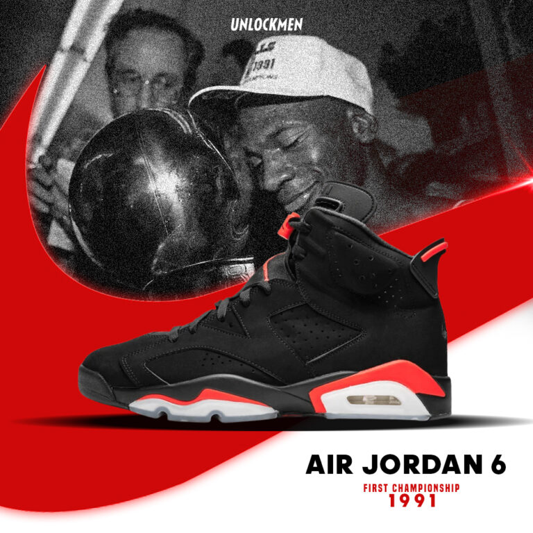 ส่อง 6 รองเท้า Sneaker นำโชคที่ MICHAEL JORDAN ใส่ในวันที่คว้าชัยแชมป์ ...
