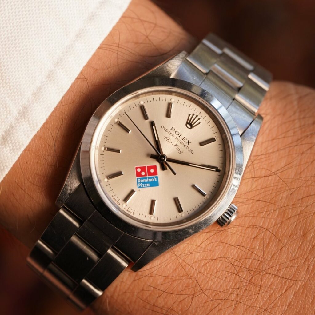 Rolex Air-King’s Domino’s Pizza Special Edition จากของแถมวันนั้น สู่ของ ...