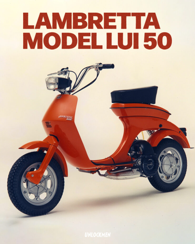 1968 – 1969 Lambretta Model LUI (LUNA/VEGA) 50 C/CL Designed By » Unlockmen