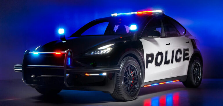 Tesla Model Y Police Vehicle by Unplugged Performance เตรียมแทนที่รถ ...
