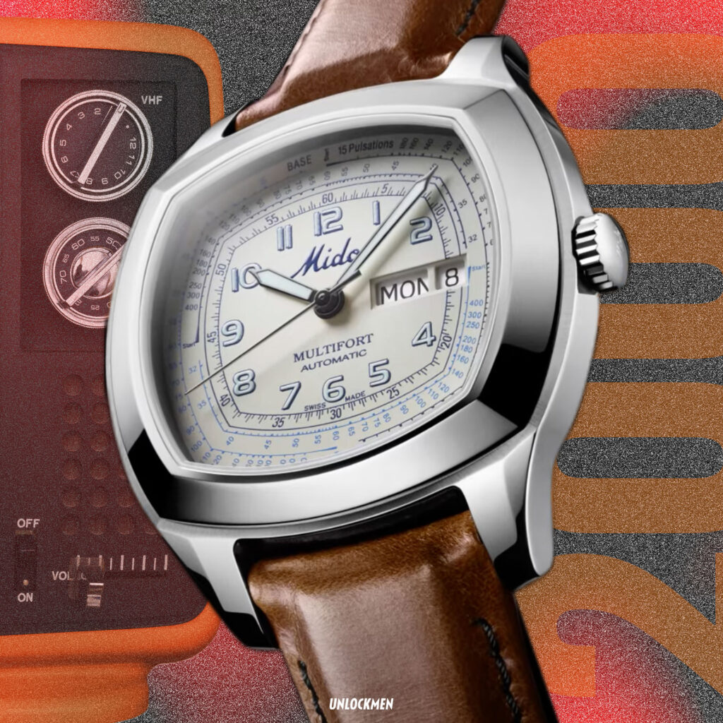 50 YEARS OF TV SHAPE!! คืนชีพเรือนเวลาทรง TV สุดคลาสสิก MIDO MULTIFORT ...