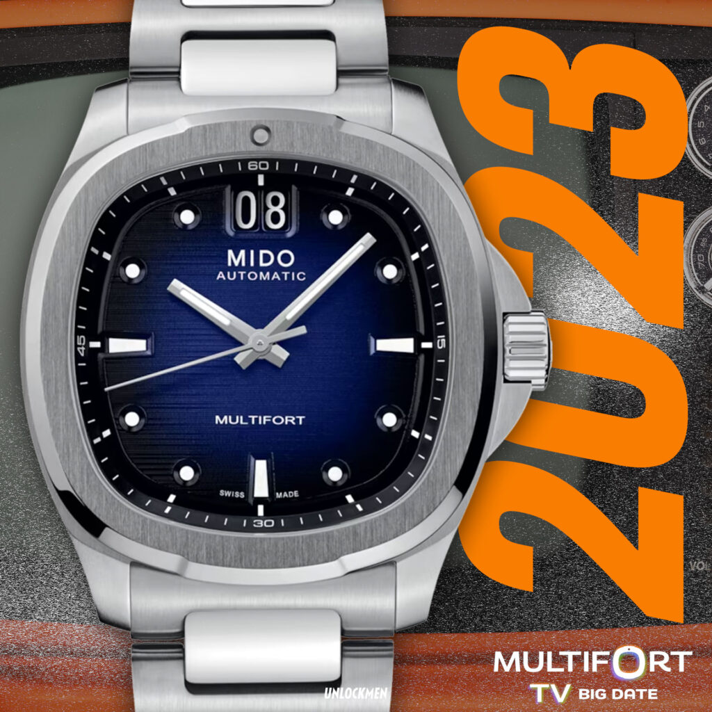 50 YEARS OF TV SHAPE!! คืนชีพเรือนเวลาทรง TV สุดคลาสสิก MIDO MULTIFORT ...