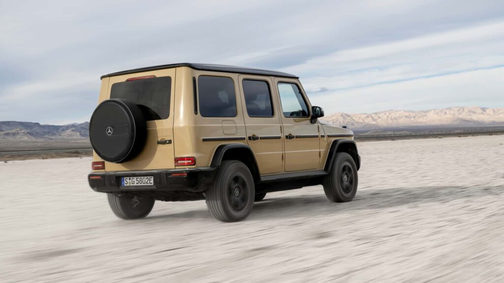 2025 Mercedes G580 with EQ Technology: G-Class พลังไฟฟ้า Quad-motor ...