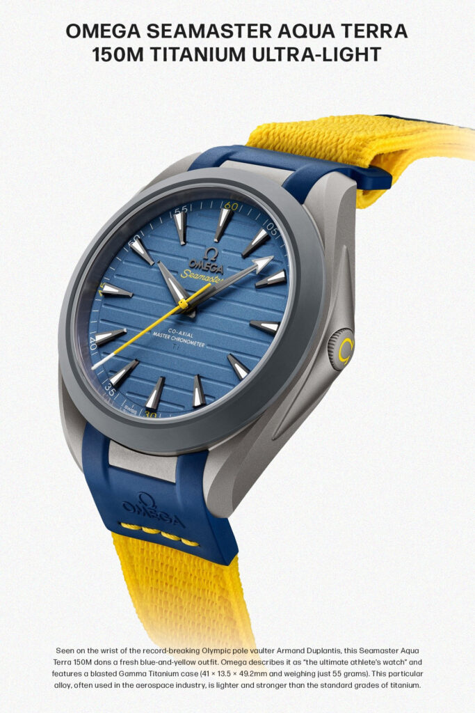 Omega Seamaster Aqua Terra 150m Titanium Ultra-light เปิดตัวด้วยสถิติ ...