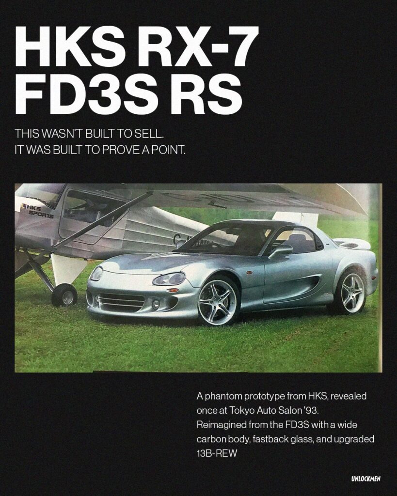 JDM: CODE RARE – HKS RX-7 FD3S RS THE PHANTOM FD รถที่ไม่มีใครเคยได้ ...