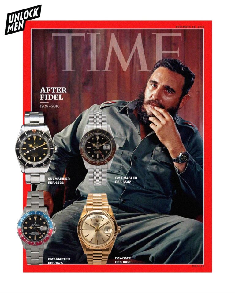 LOST WATCHES OF REBELS : FIDEL CASTRO & HIS FOUR ROLEXES » Unlockmen