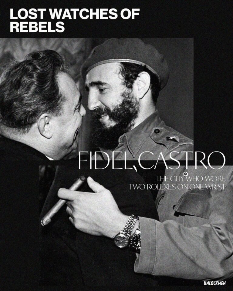 LOST WATCHES OF REBELS : EP01 – FIDEL CASTRO: THE GUY WHO WORE TWO ...