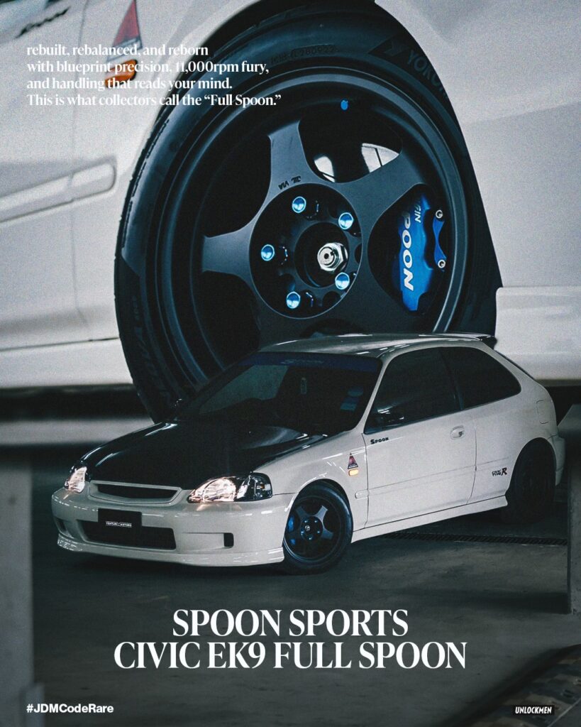 JDM: CODE RARE – SPOON SPORTS CIVIC EK9 “FULL SPOON” » Unlockmen